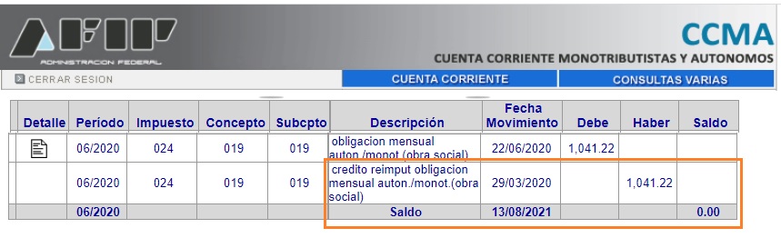 Monotributo. Se puede reimputar la Obra Social sin necesidad de ...